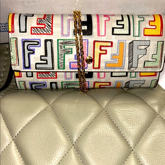 Fendi | Bags | Fendi Multicolor Woc | Poshmark